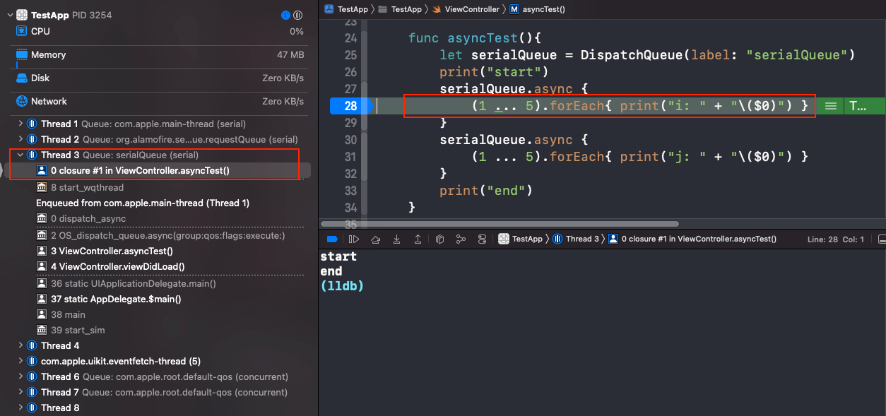 DispatchQueue 的簡單應用 | Pink Blog